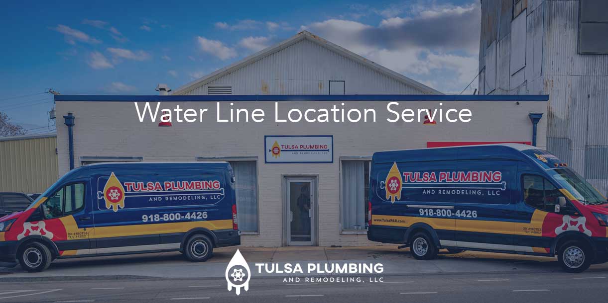 Water Line Location Service from Tulsa Plumbing and Remodeling